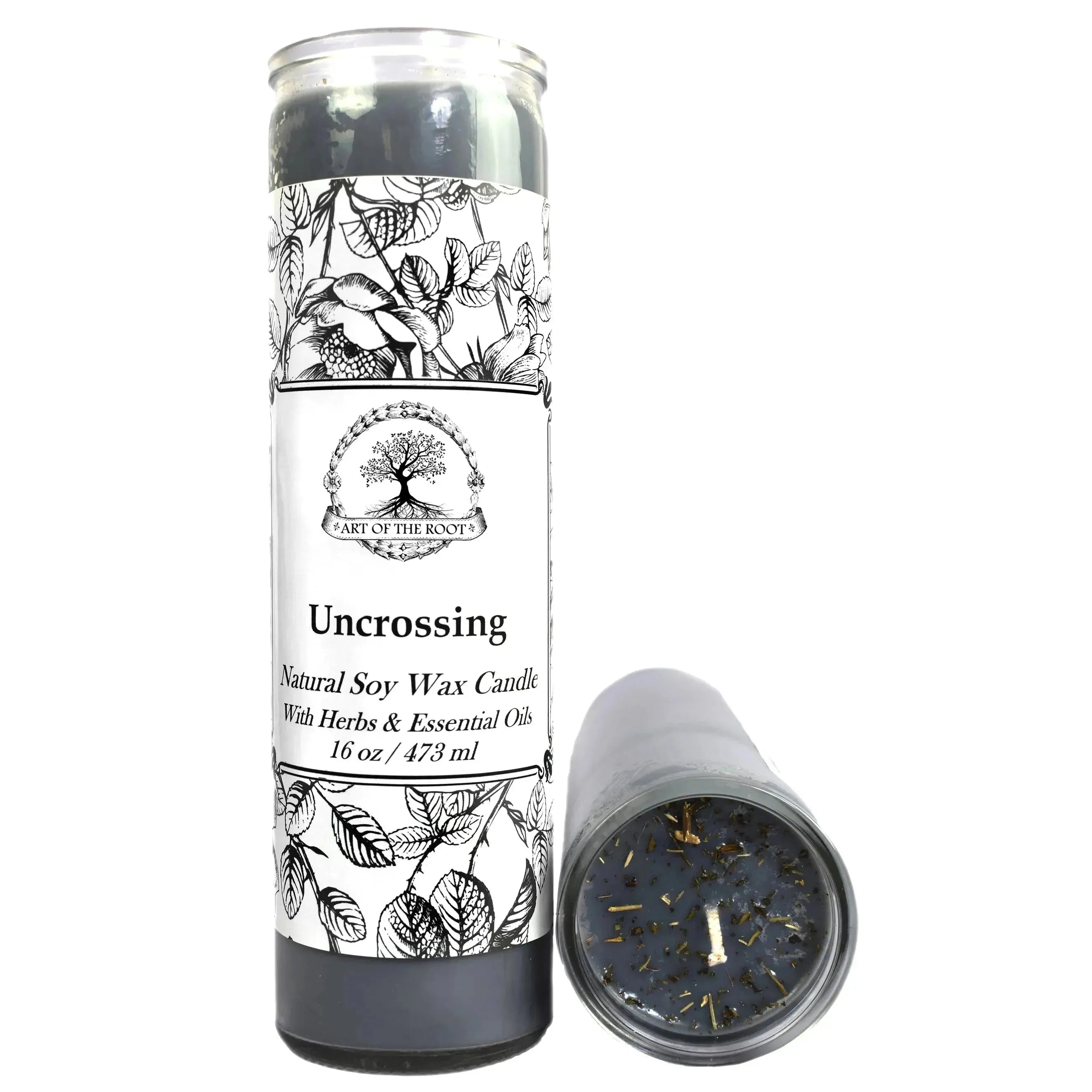 Uncrossing 7 Day Soy Candle for Curses, Hexes & Negativity – Art Of The ...