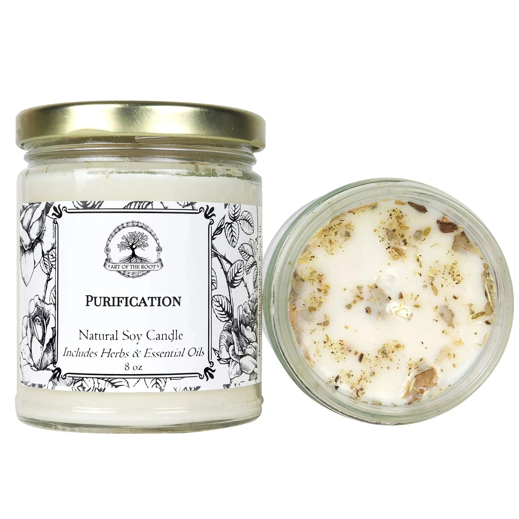 Purification Candle for Unwanted Energy – Art Of The Root