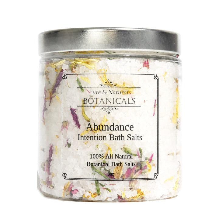 Abundance Intention Bath Salts 100% All Natural