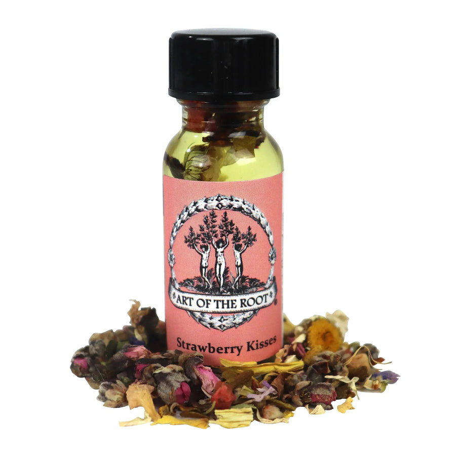 Strawberry Kisses Oil for Love & Romance | Art of the Root – Art Of The ...