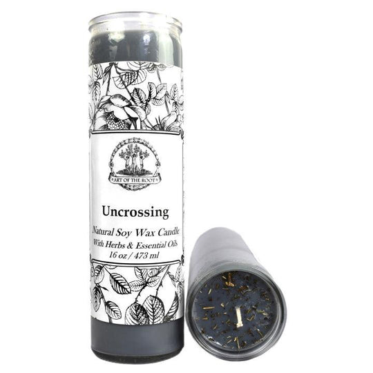 Uncrossing 7 Day Soy Candle for Curses, Hexes, Jinxes, Negativity ...