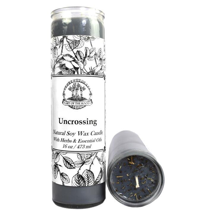 Uncrossing 7 Day Soy Candle for Curses, Hexes, Jinxes, Negativity ...